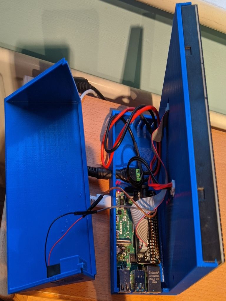 Raspberry Pi + LED Matrix Case V0.1 by neyth_makes | Download free STL ...