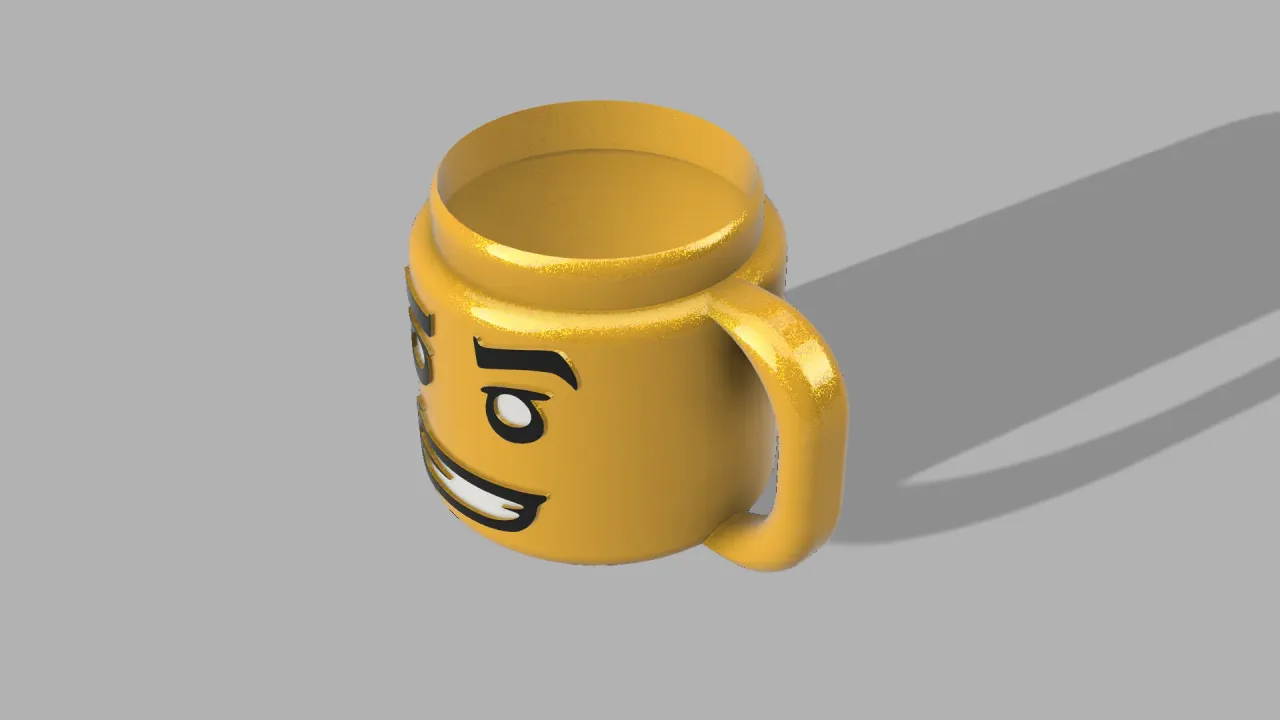 Mug Lego by Zeb_3D | Download free STL model | Printables.com