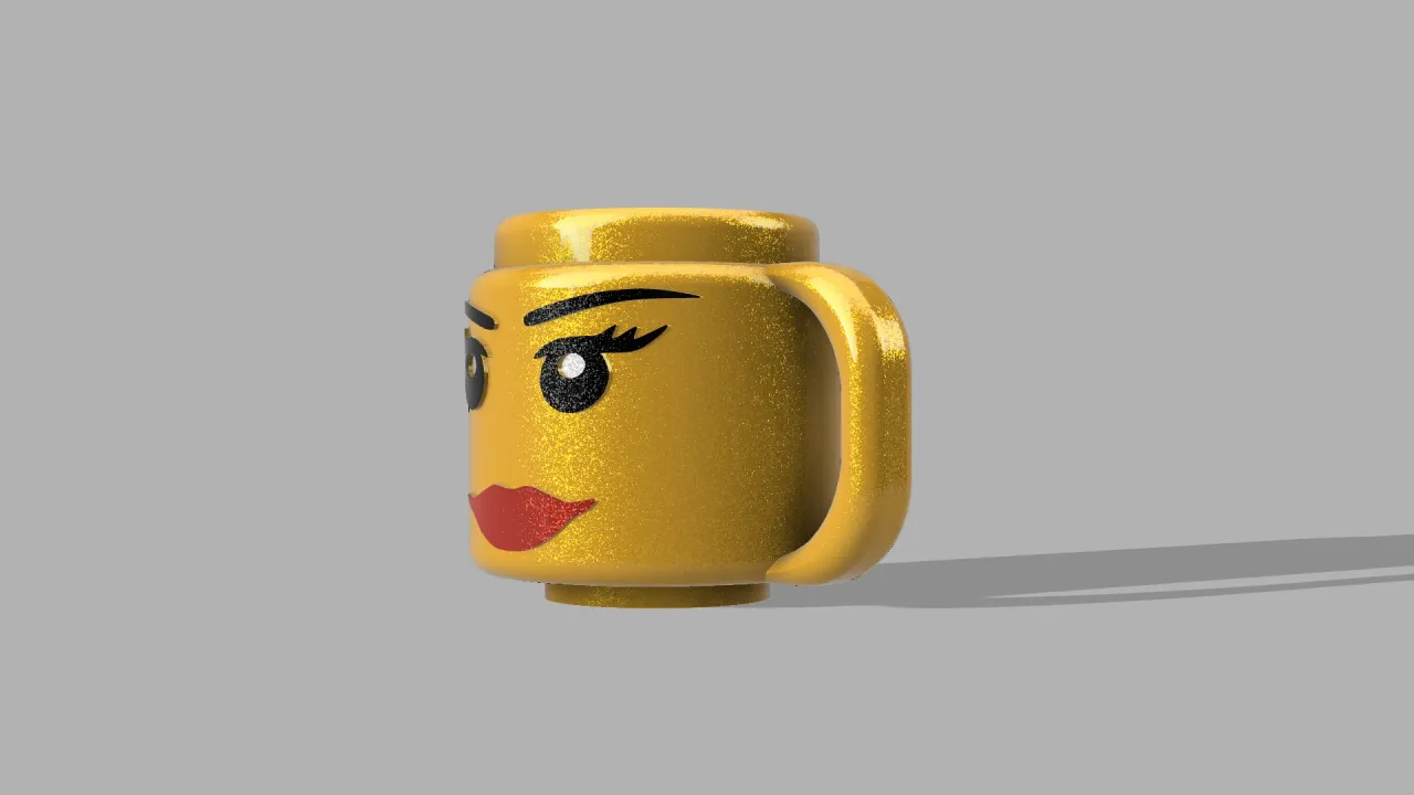 Mug Lego by Zeb_3D | Download free STL model | Printables.com