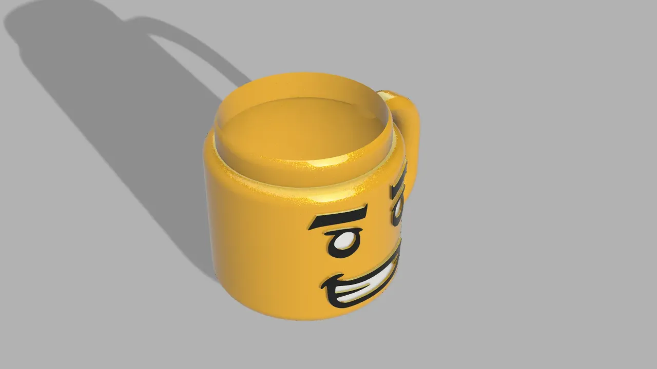Mug Lego by Zeb_3D | Download free STL model | Printables.com