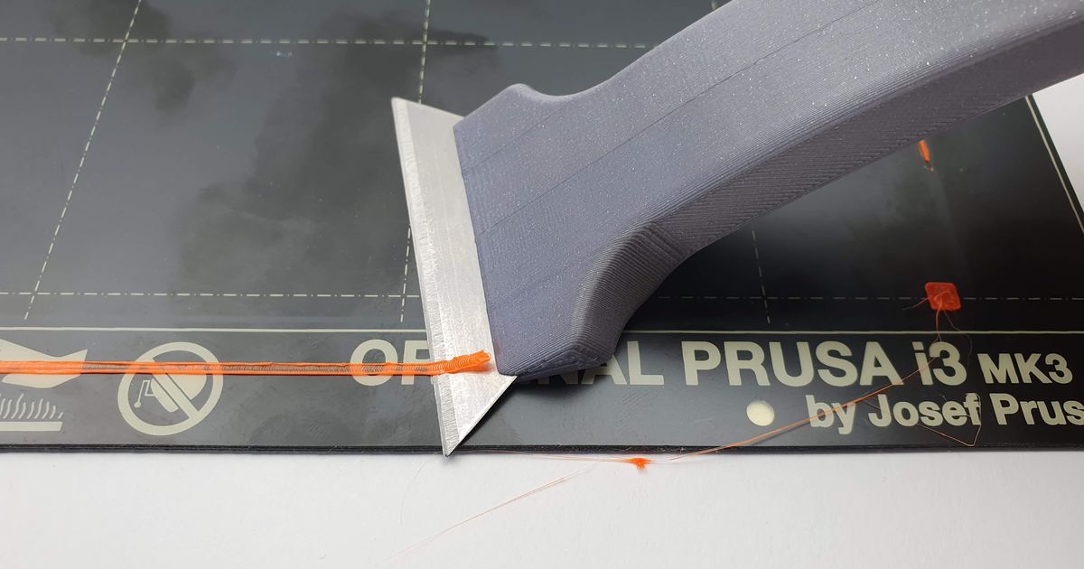 Spatule with blade by Ondřej Stříteský | Download free STL model ...