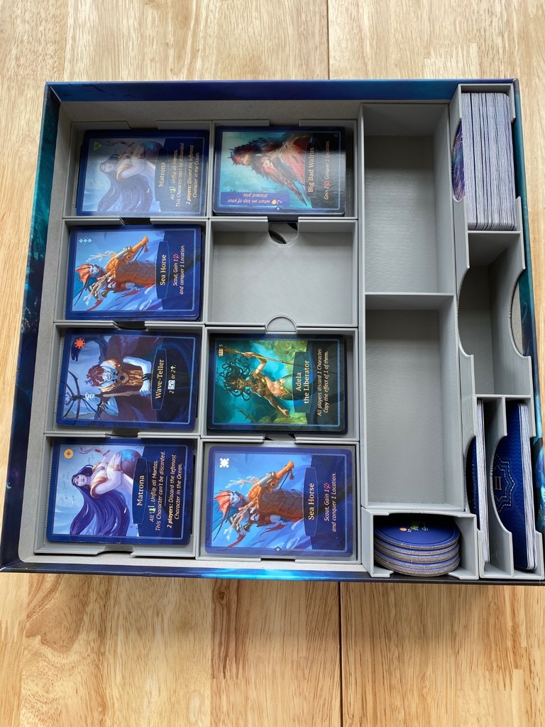 Aquatica and Cold Waters Insert / Organizer by js500 | Download free STL model | Printables.com