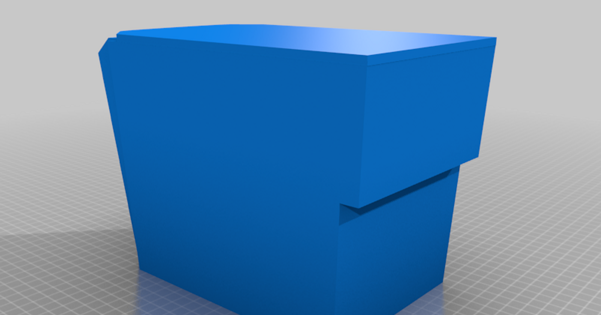 Rav4-2011 Center Console Dimensions by AHoward | Download free STL ...