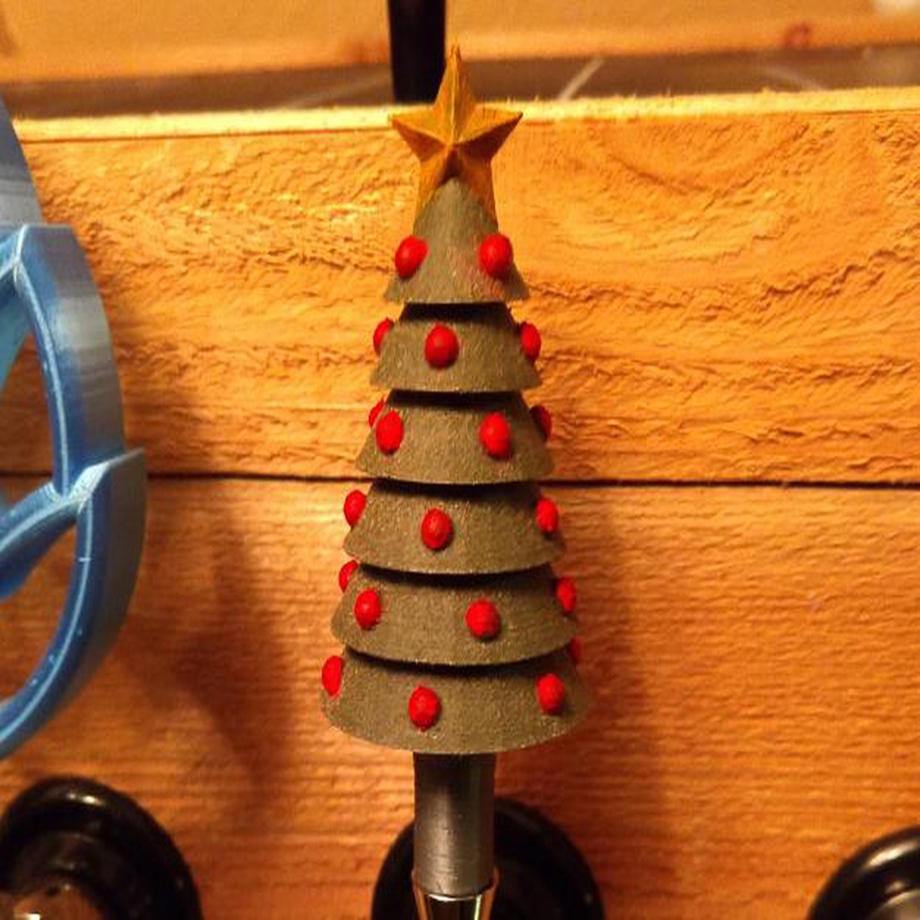 Christmas Tree Tap Handle by AHoward | Download free STL model ...