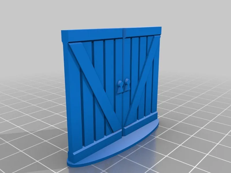 Tabletop doors by AHoward | Download free STL model | Printables.com