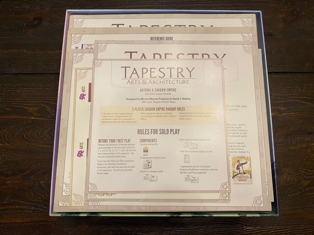 Tapestry Insert / Organizer - Fits Arts & Architecture and Plans & Ploys (But Not Fantasies ...