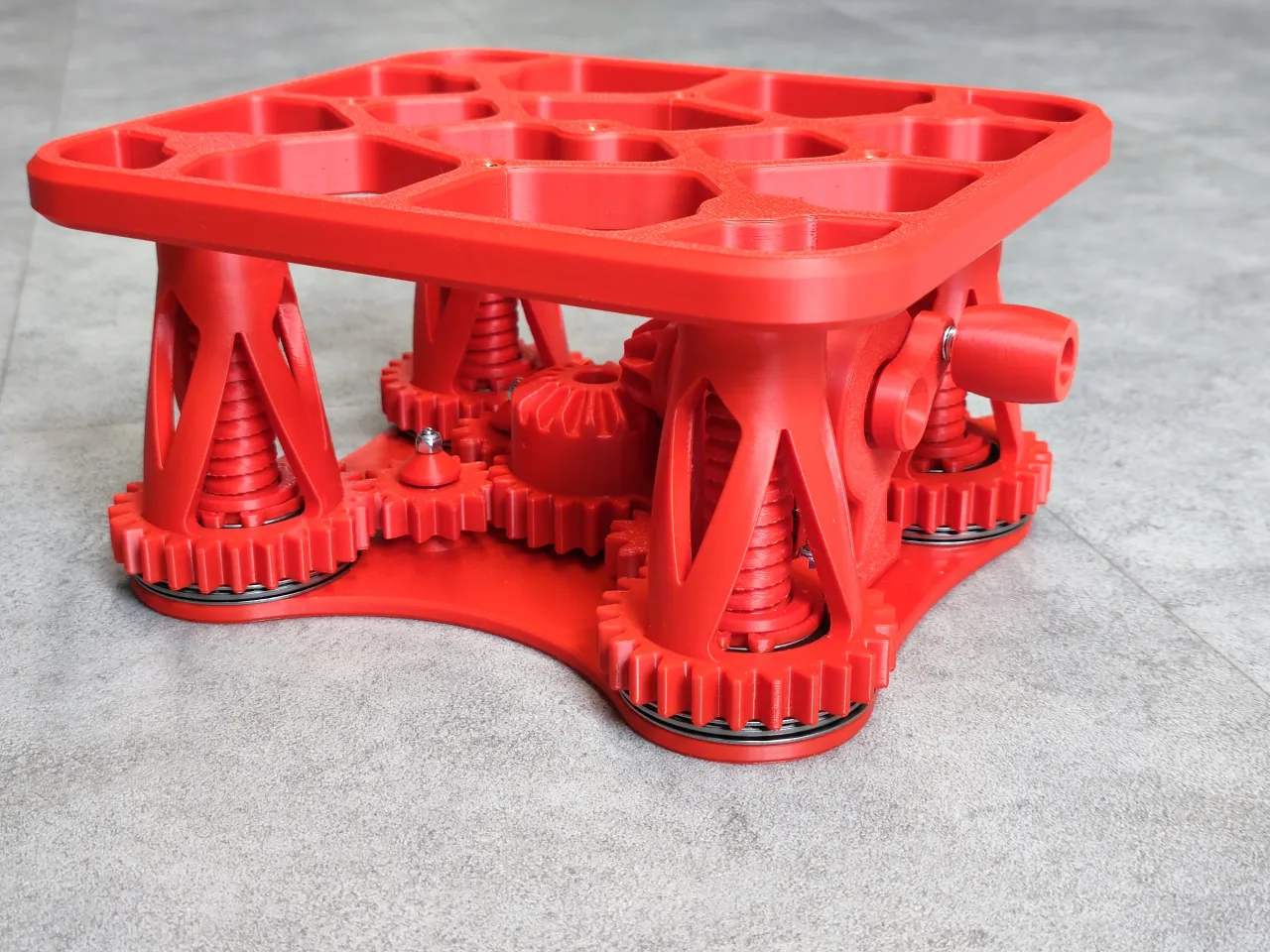 Height adjustable table by TED | Download free STL model | Printables.com