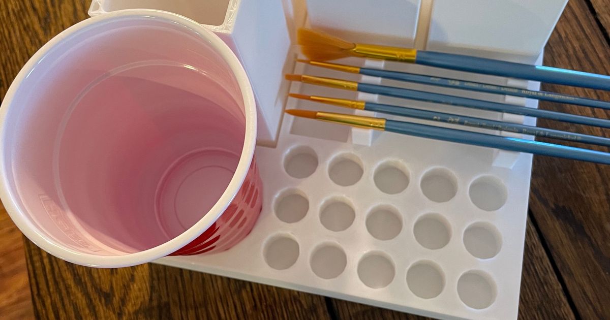 Painting Setup by Omnic | Download free STL model | Printables.com