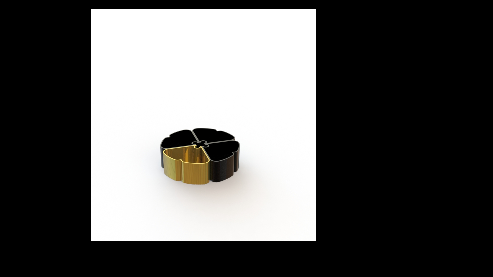 Four-Leaf Clover Organizer by dBEREX | Download free STL model ...