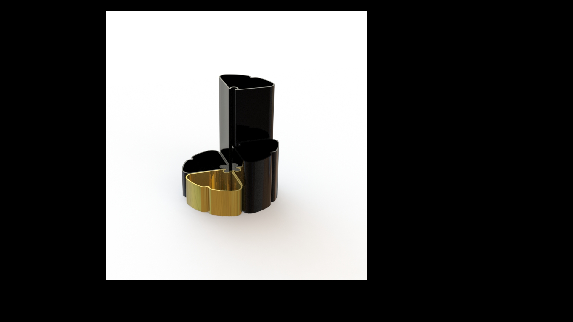 Four-Leaf Clover Organizer by dBEREX | Download free STL model ...