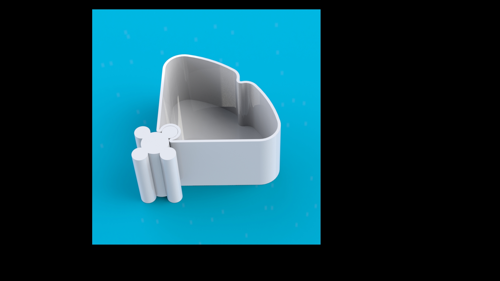 Four-Leaf Clover Organizer by dBEREX | Download free STL model ...