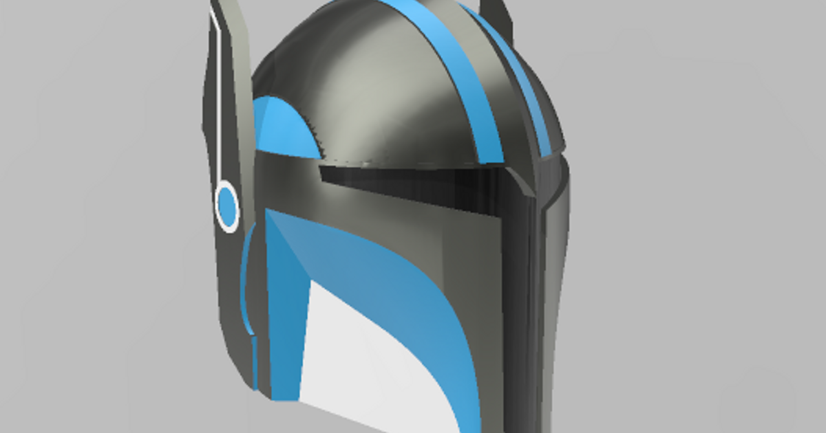 Thor Mandalorian helmet by ReProps | Download free STL model ...