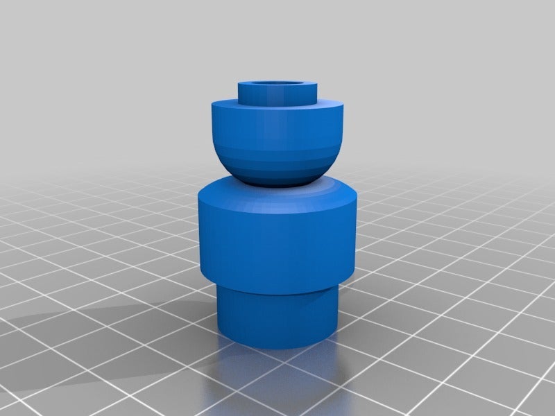 Minifigure with hat (exchangeable) by k-eye | Download free STL model ...