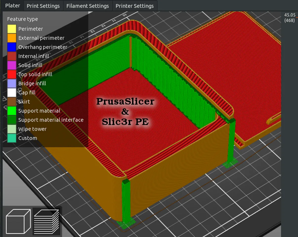 Box with Sliding Lid by Hopeinformer | Download free STL model ...