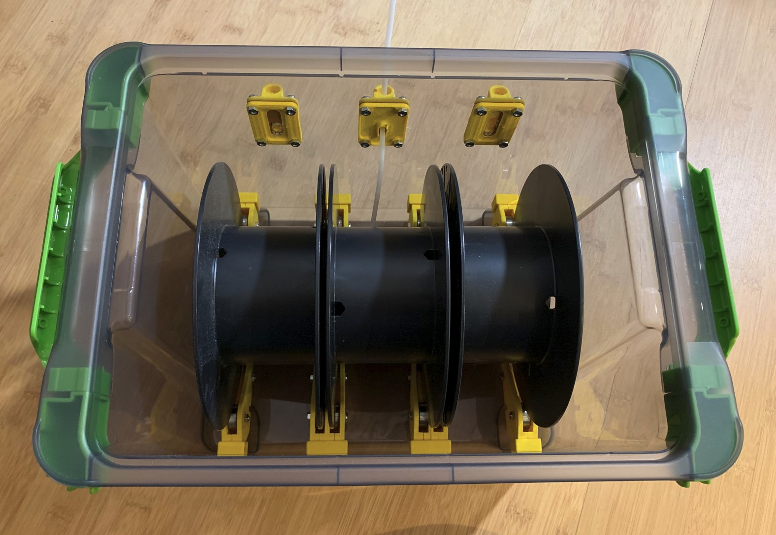 Dry box for 3 filament rolls by DavidP | Download free STL model ...