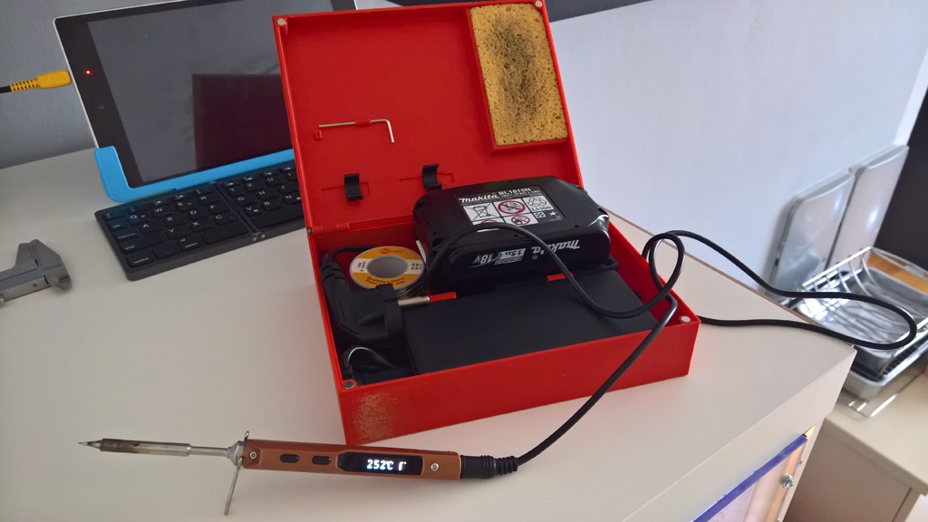TS100 Solder Box by NatroN | Download free STL model | Printables.com