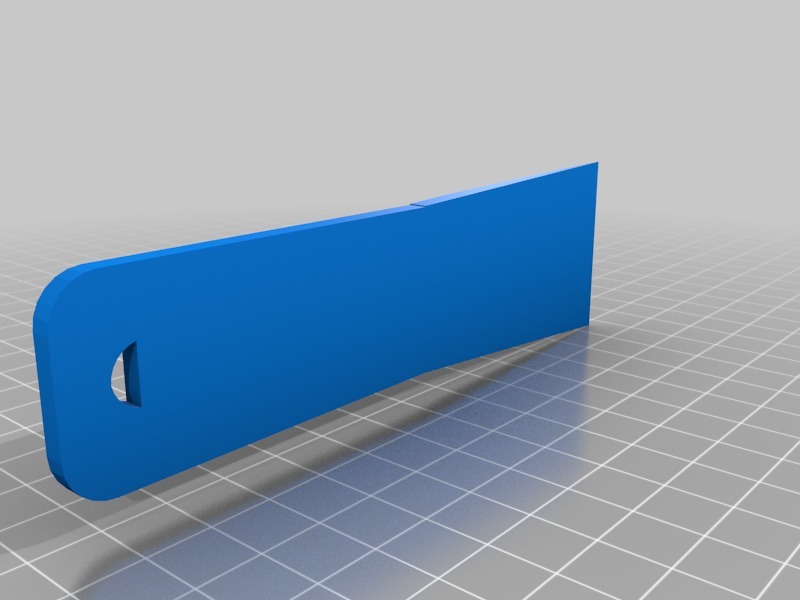 Print Bed Scraper (fixed) by NatroN | Download free STL model ...