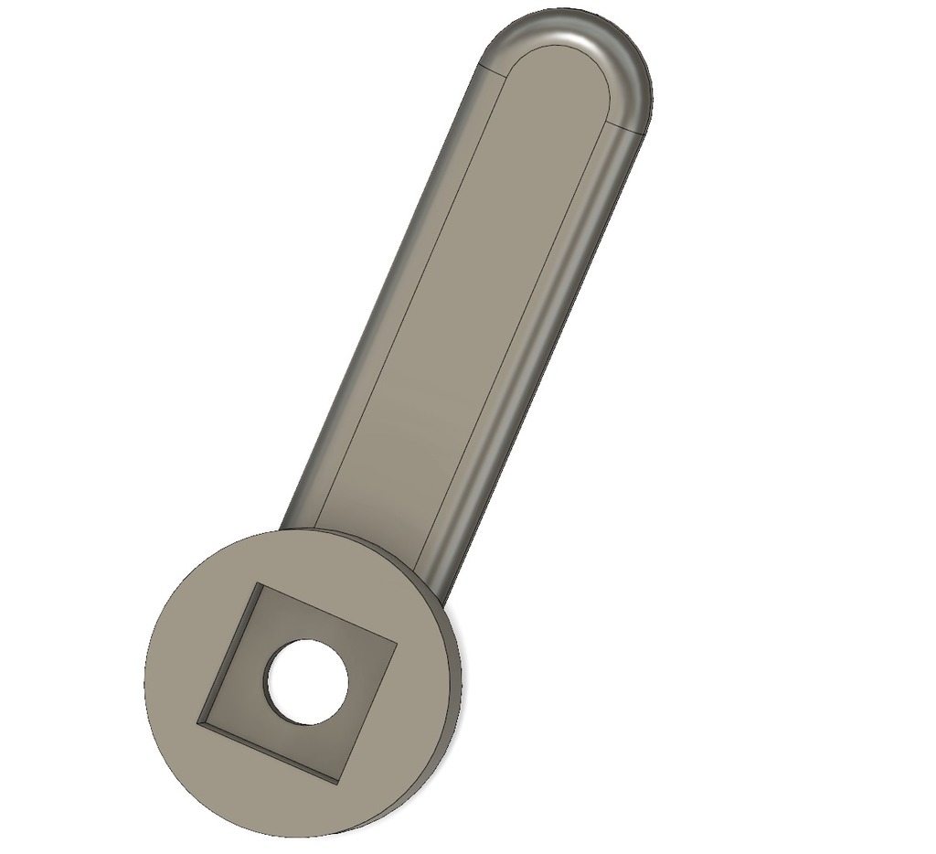 Glass Sliding Door Latch Handle by Ken Spicer | Download free STL model ...