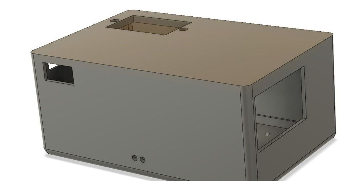 3x5 Small Form Factor PSU Enclosure by Ken Spicer | Download free STL ...