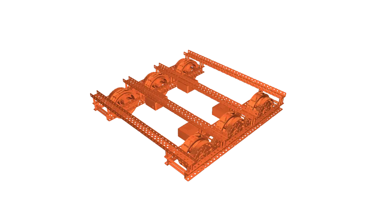 Vex chassis by maker226 | Download free STL model | Printables.com