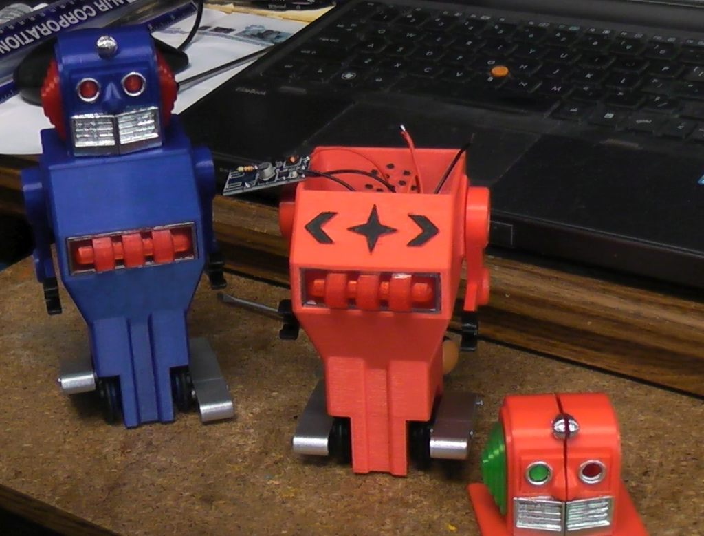 battery operated Paddle Foot robot. by robothut | Download free STL ...