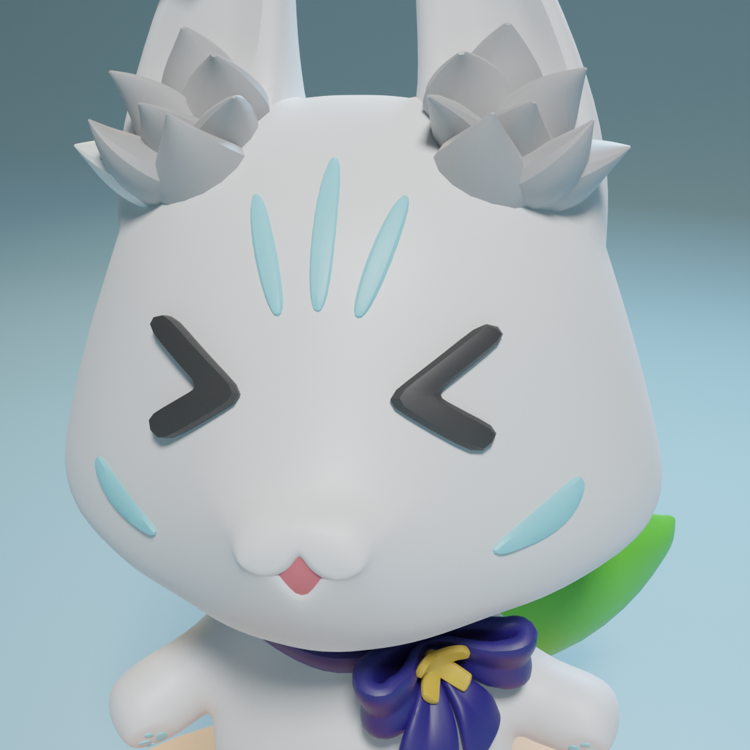 Sukon Bu - Hololive Shirakami Fubuki Overseas Mascot by ShirayukiX ...