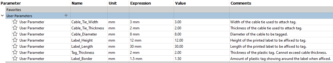 Cable Tag - Fully Customisable by SamK3D | Download free STL model ...