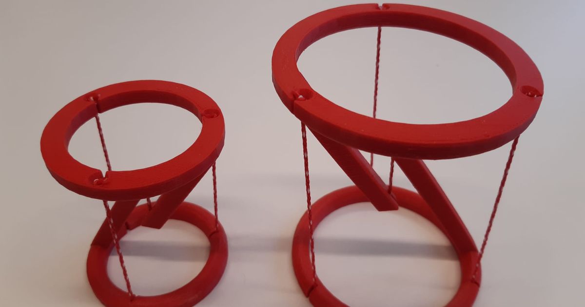 Tensegrity Stand by swissbear | Download free STL model | Printables.com