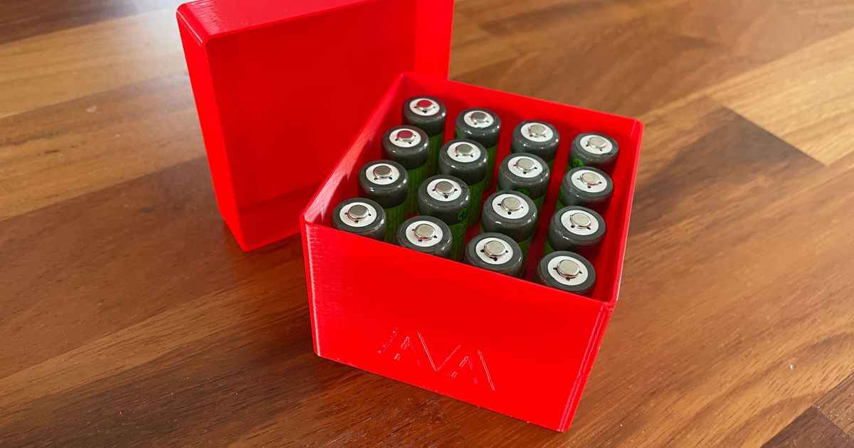 Easy Access AA-Battery Box by Mr.(Pr)interesting | Download free STL ...