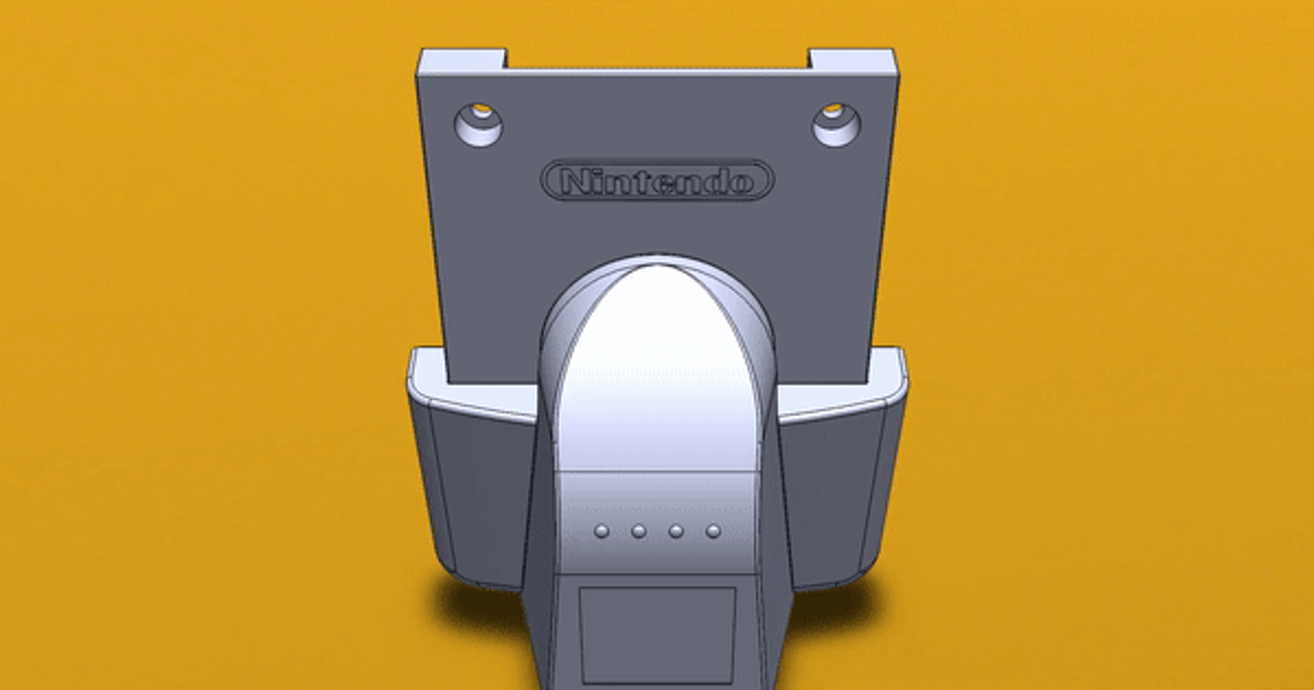 N64 Rumble pack case by bartkodden | Download free STL model ...