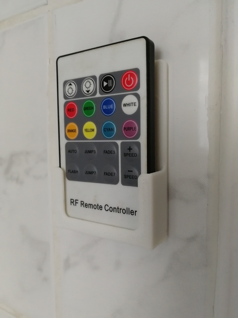 LED Strip Remote Holder by Caprico | Download free STL model ...