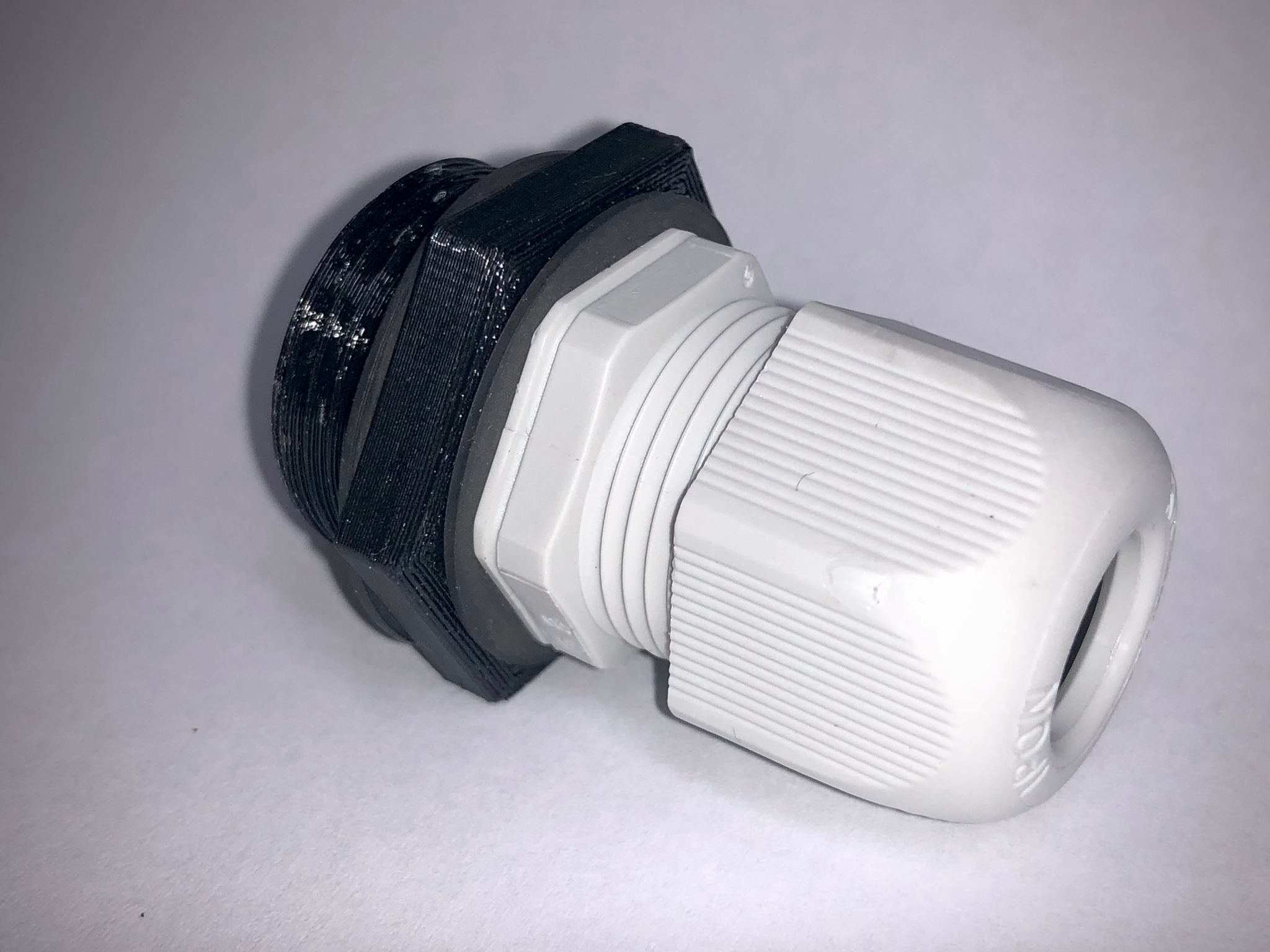 PG 13,5 to 3/4" Thread Adapter by scubam@xx | Download free STL model ...