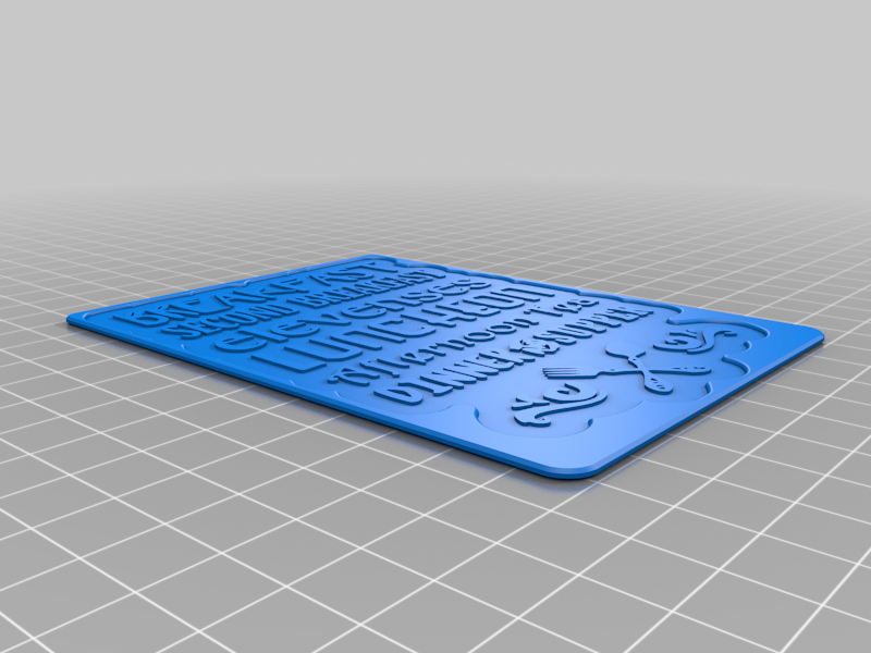 What about second breakfast by Amitkey9 | Download free STL model ...