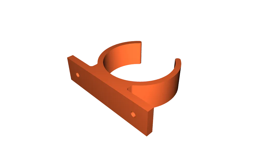 50mm Pipe Clamp by BangDK | Download free STL model | Printables.com