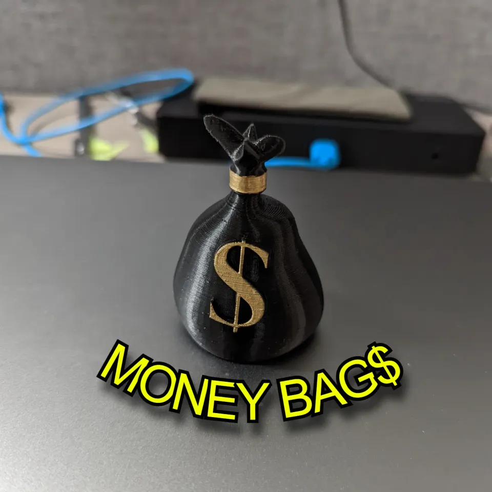 Money Bag! by Ty10y | Download free STL model | Printables.com