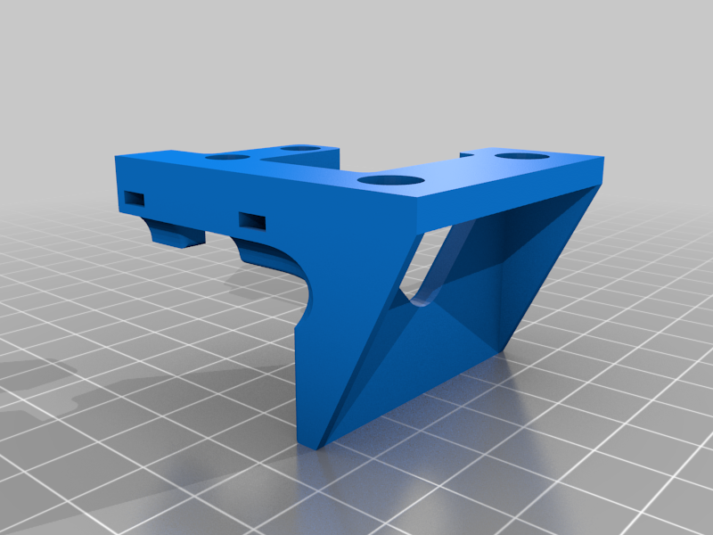 CTC Bizer / Makerbot X-Axis Carriage for E3D-V6 Hotend by hegelklimbo ...