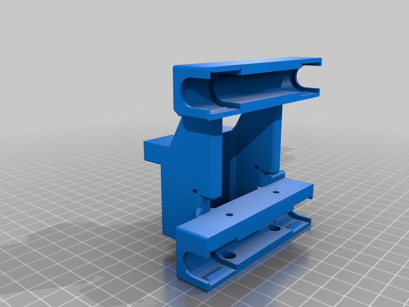 CTC Bizer / Makerbot X-Axis Carriage for E3D-V6 Hotend by hegelklimbo ...
