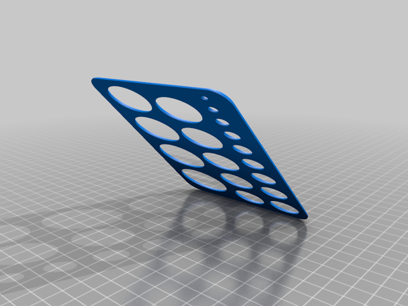 Ellipse Stencil (now also with circles) by jhobson | Download free STL ...