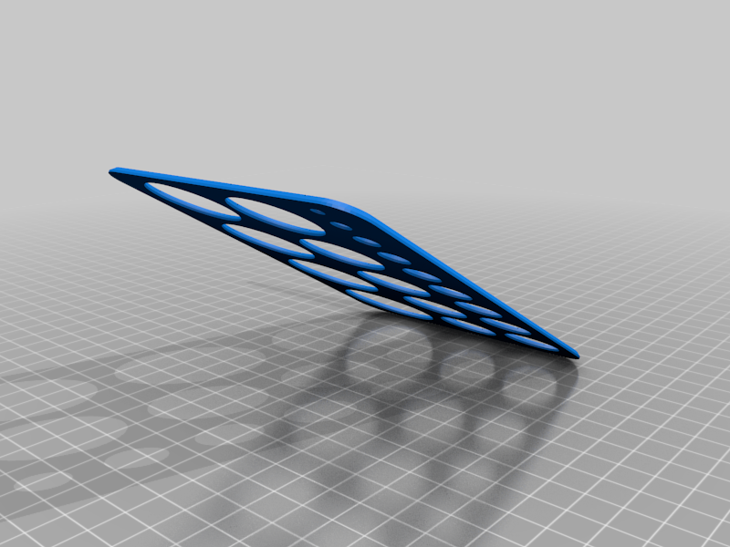 Ellipse Stencil (now also with circles) by jhobson | Download free STL ...