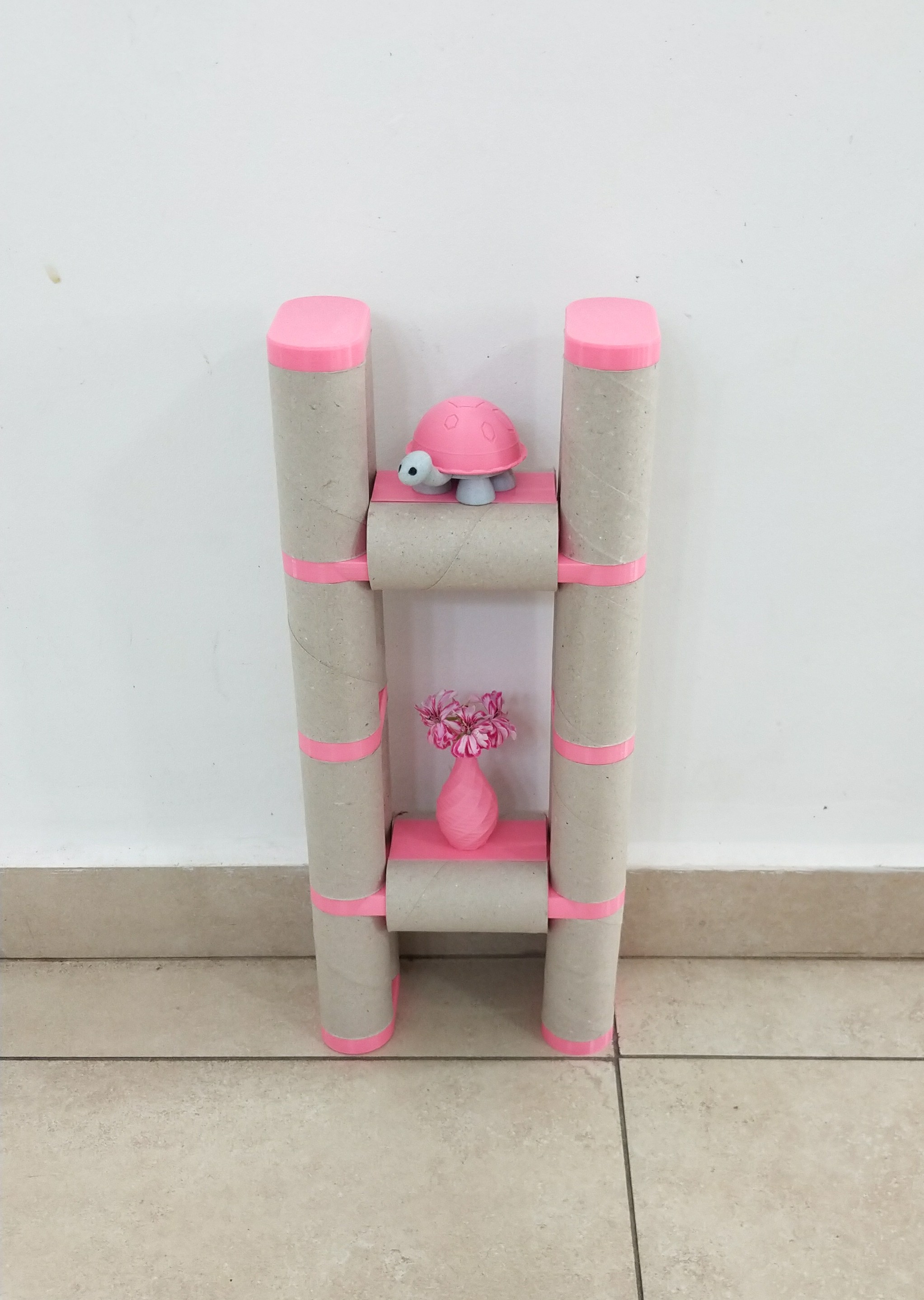 Modular toilet paper roll furniture by reut moses | Download free STL ...