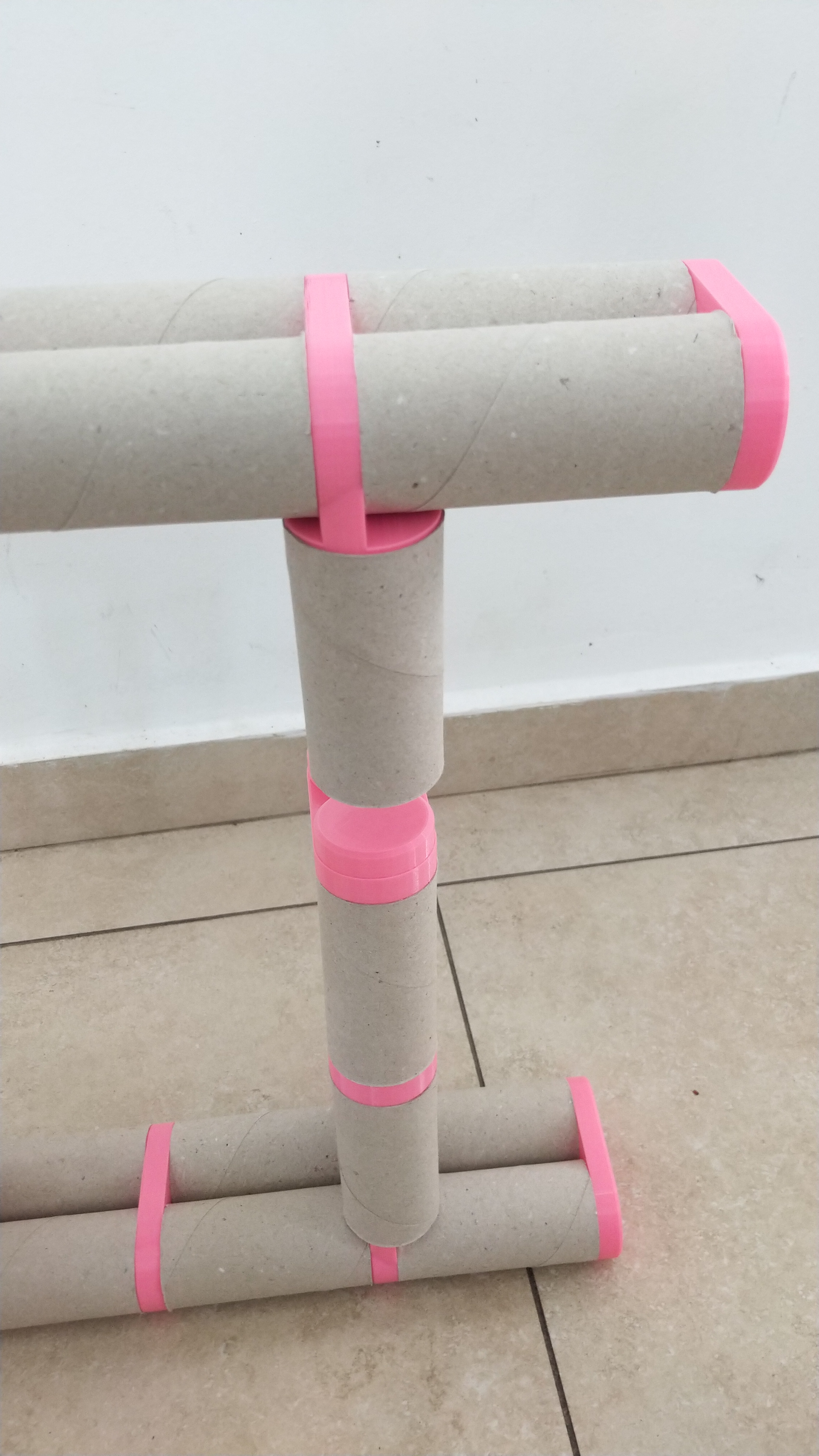 Modular toilet paper roll furniture by reut moses | Download free STL ...