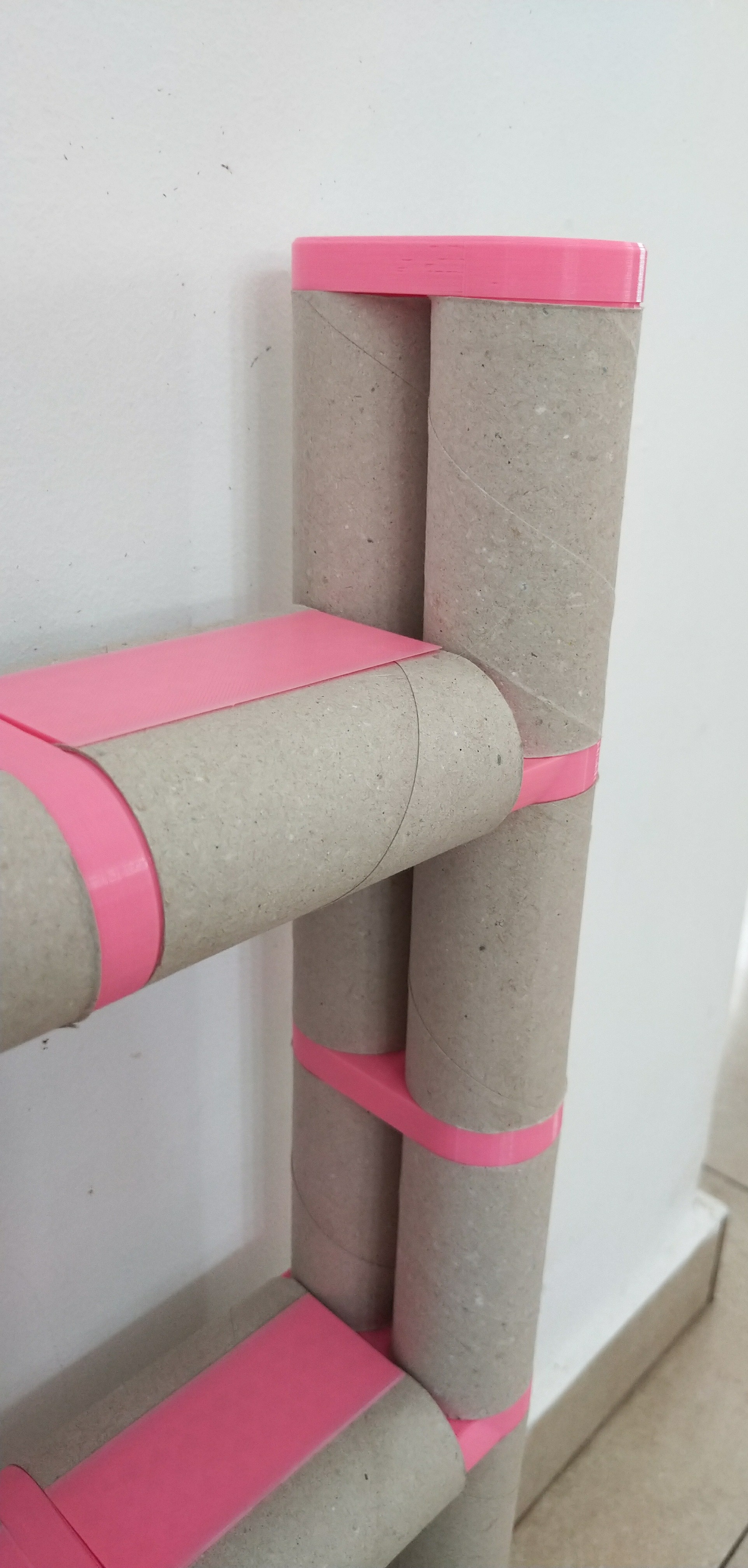 Modular toilet paper roll furniture by reut moses | Download free STL ...