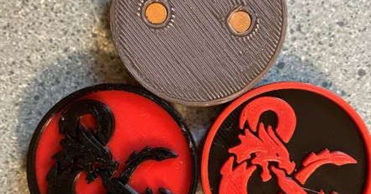 DND Magnet by colive | Download free STL model | Printables.com