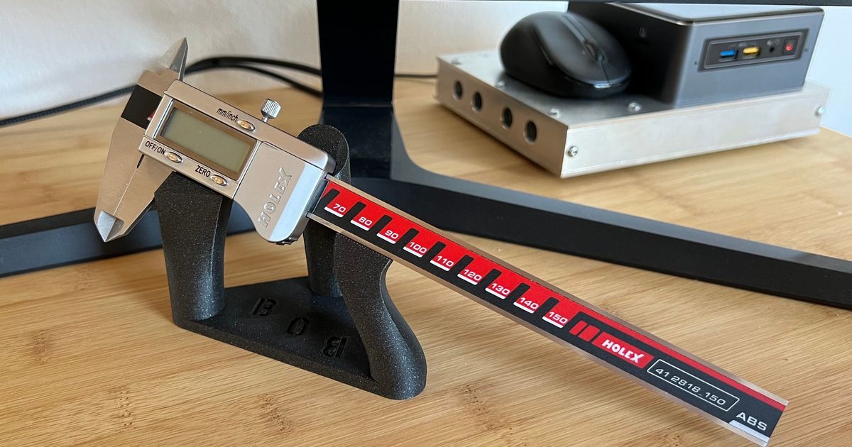 Caliper Stand by Bob | Download free STL model | Printables.com