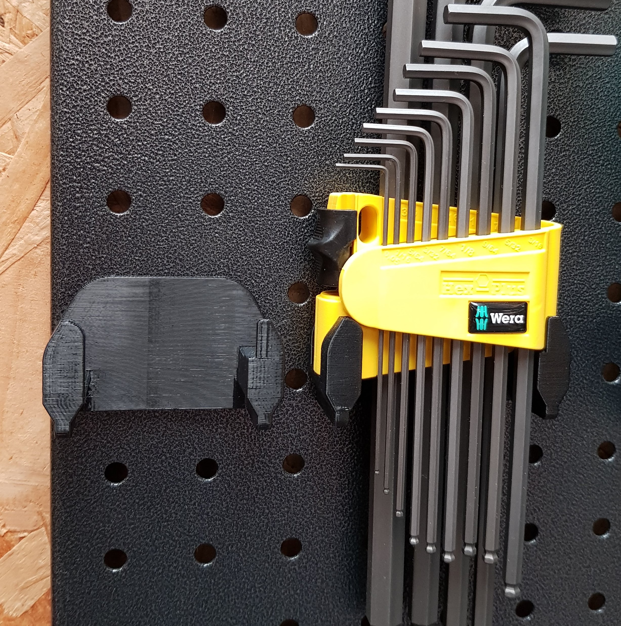Wera Allen Key Hex Key Set Pegboard Holder (9 Piece & 13 Piece Versions ...