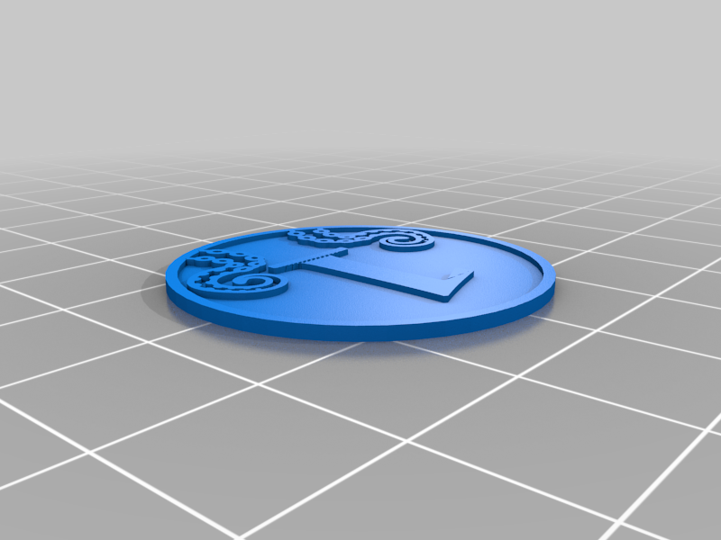 fear of the dark - tokens by Terry | Download free STL model ...