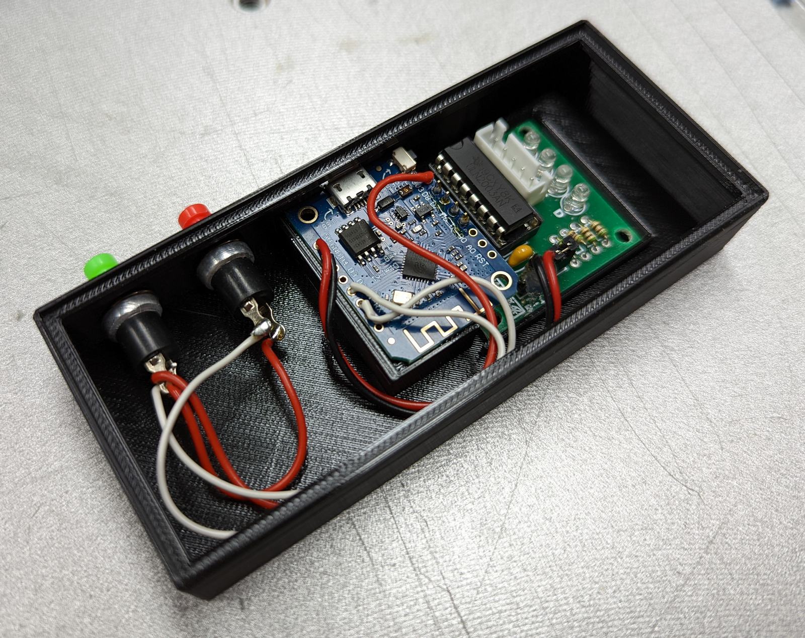 D1 mini V3.0 ESP8266 case for the "Hollow Clock 3" by Shiura by Markus ...