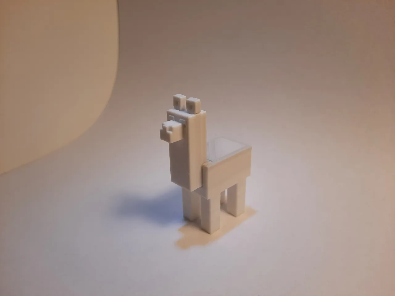 Minecraft llama (no supports) by pigus | Download free STL model ...