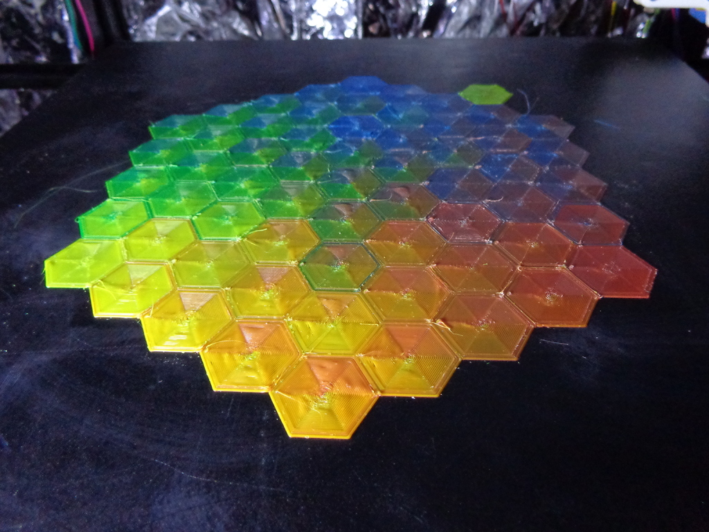 3in1 Color Wheel with 61 Different Colors in single print by ...