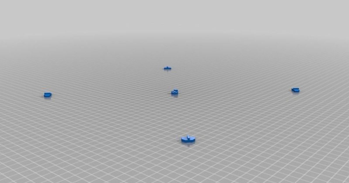 Skew print test 280mm x 280mm by GallaghersArt | Download free STL ...